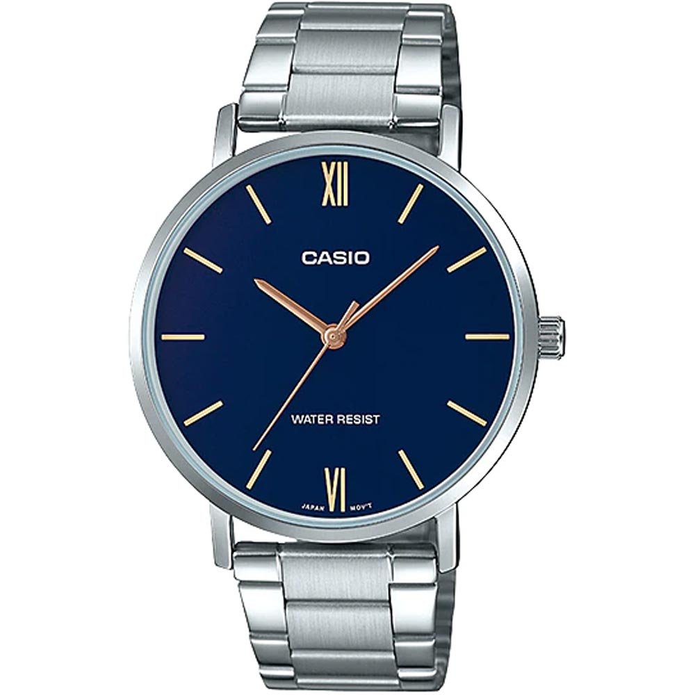 Casio MTP VT01D 2B Wrist Watch For Men Rafiqsonsonline